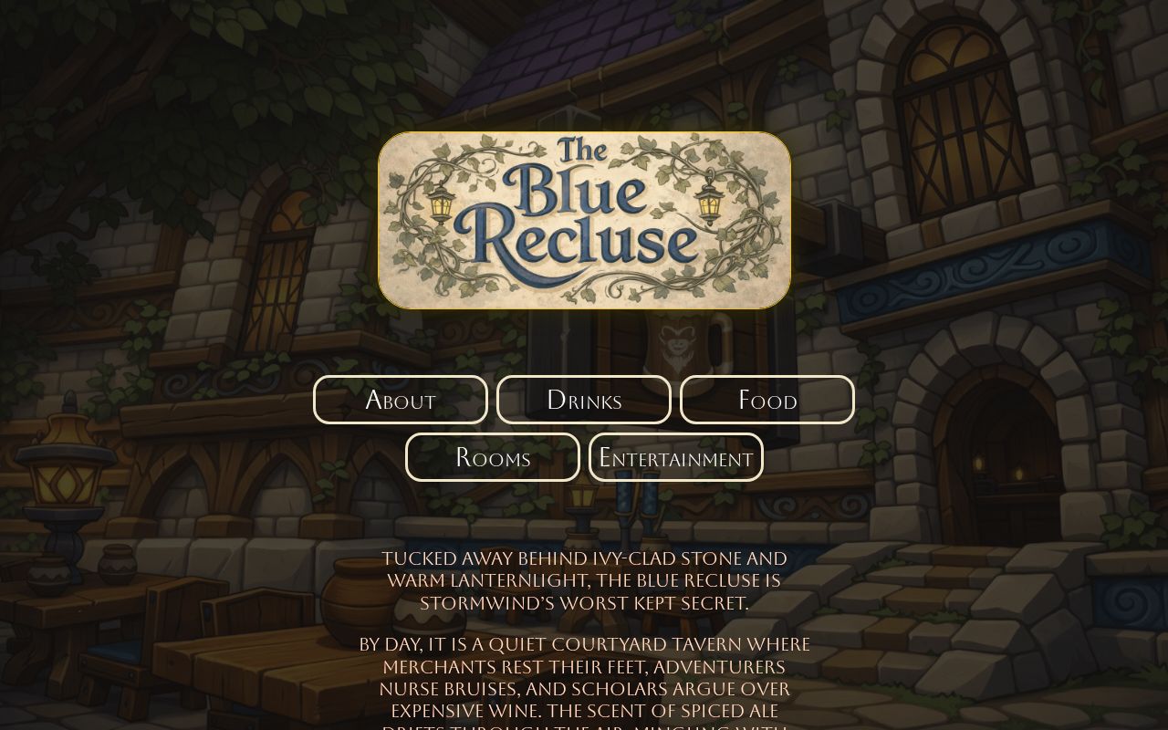 The Blue Recluse